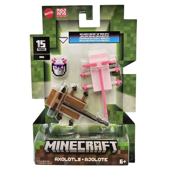 Minecraft | Toys | Minecraft Axolotls Action Figure | Poshmark